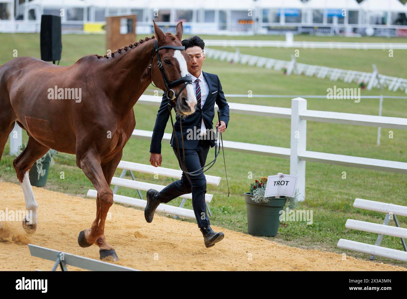 Korntawat SAMRAN of Thailand with B.Grimm Uster De Chanay during the ...
