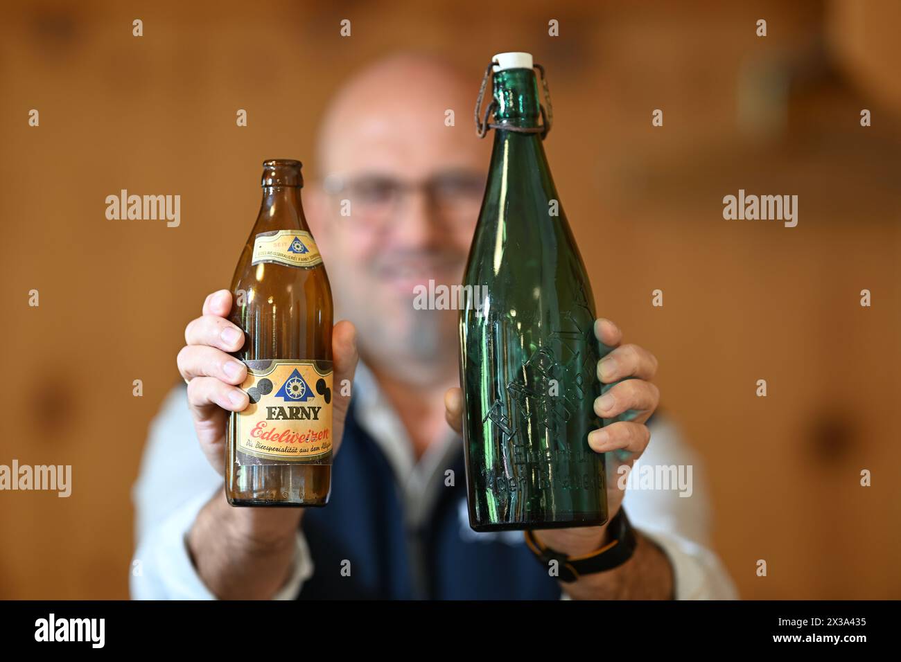 25 April 2024, Baden-Württemberg, Wangen Im Allgeäu: Wolfgang Sigg ...