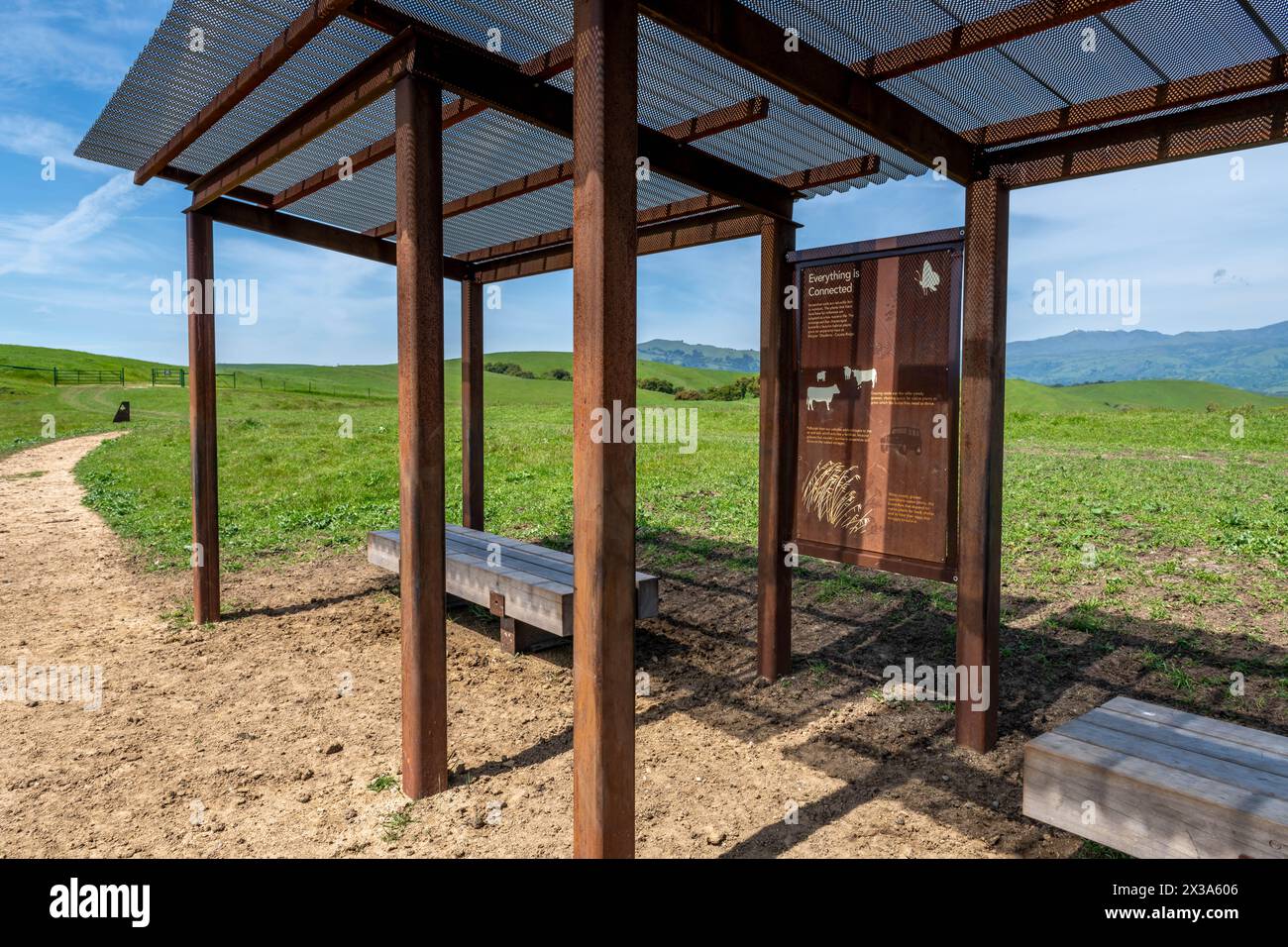 Coyote Ride Open Space Stock Photo - Alamy