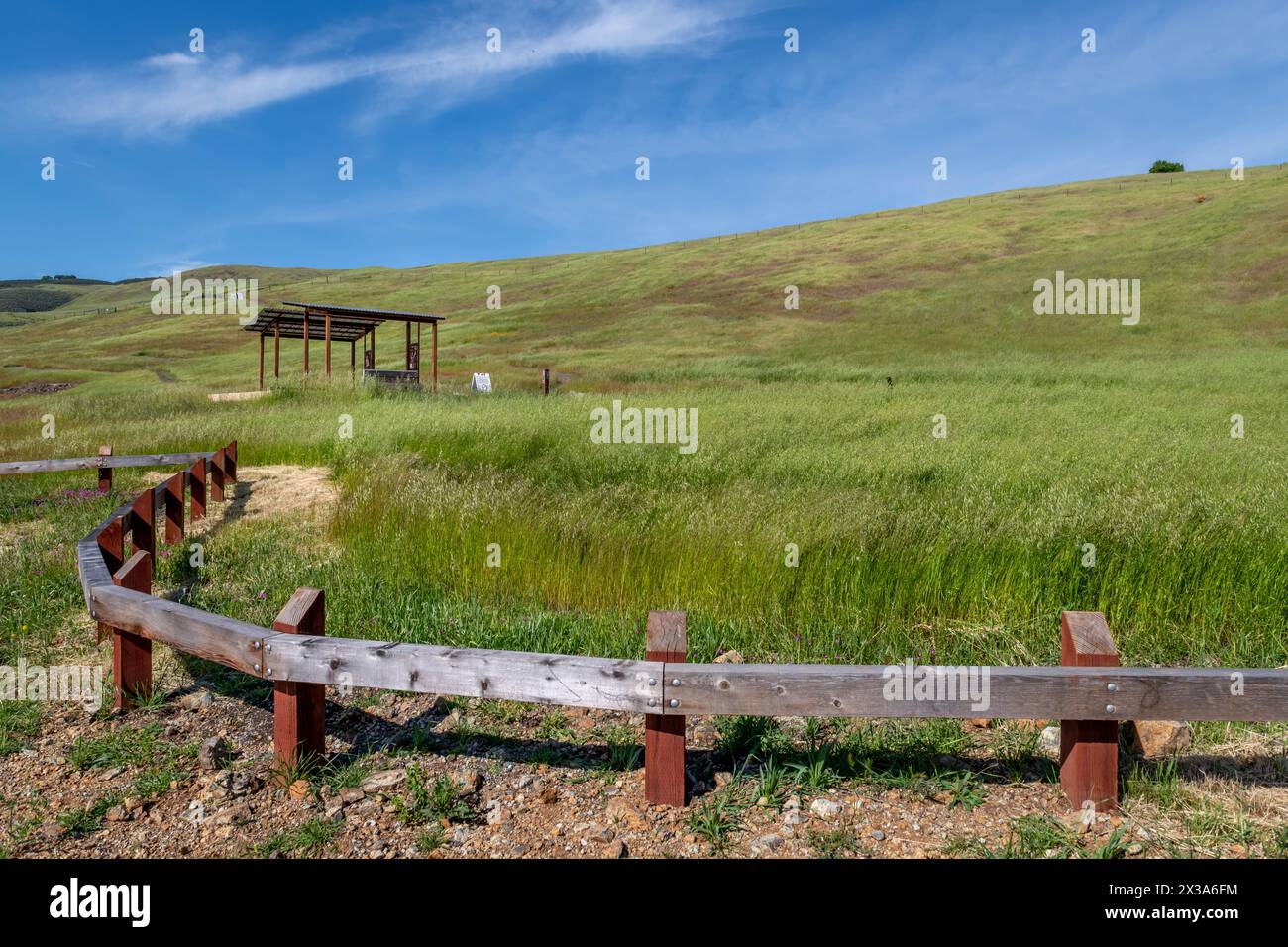 Coyote Ride Open Space Stock Photo - Alamy
