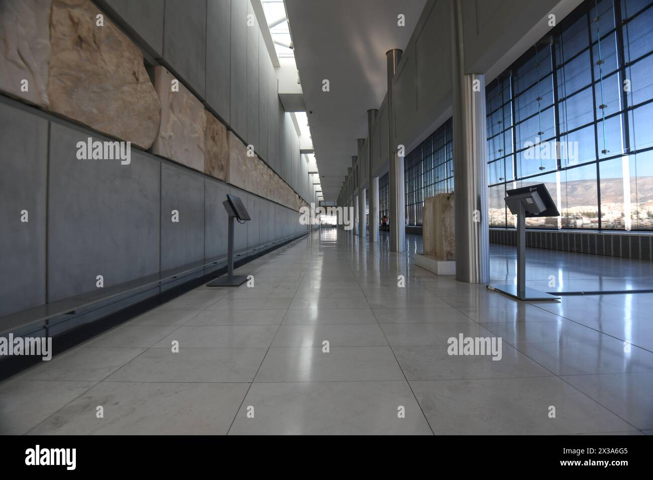 Acropolis Museum: Parthenon Frieze depicting the Panahenaic procession ...