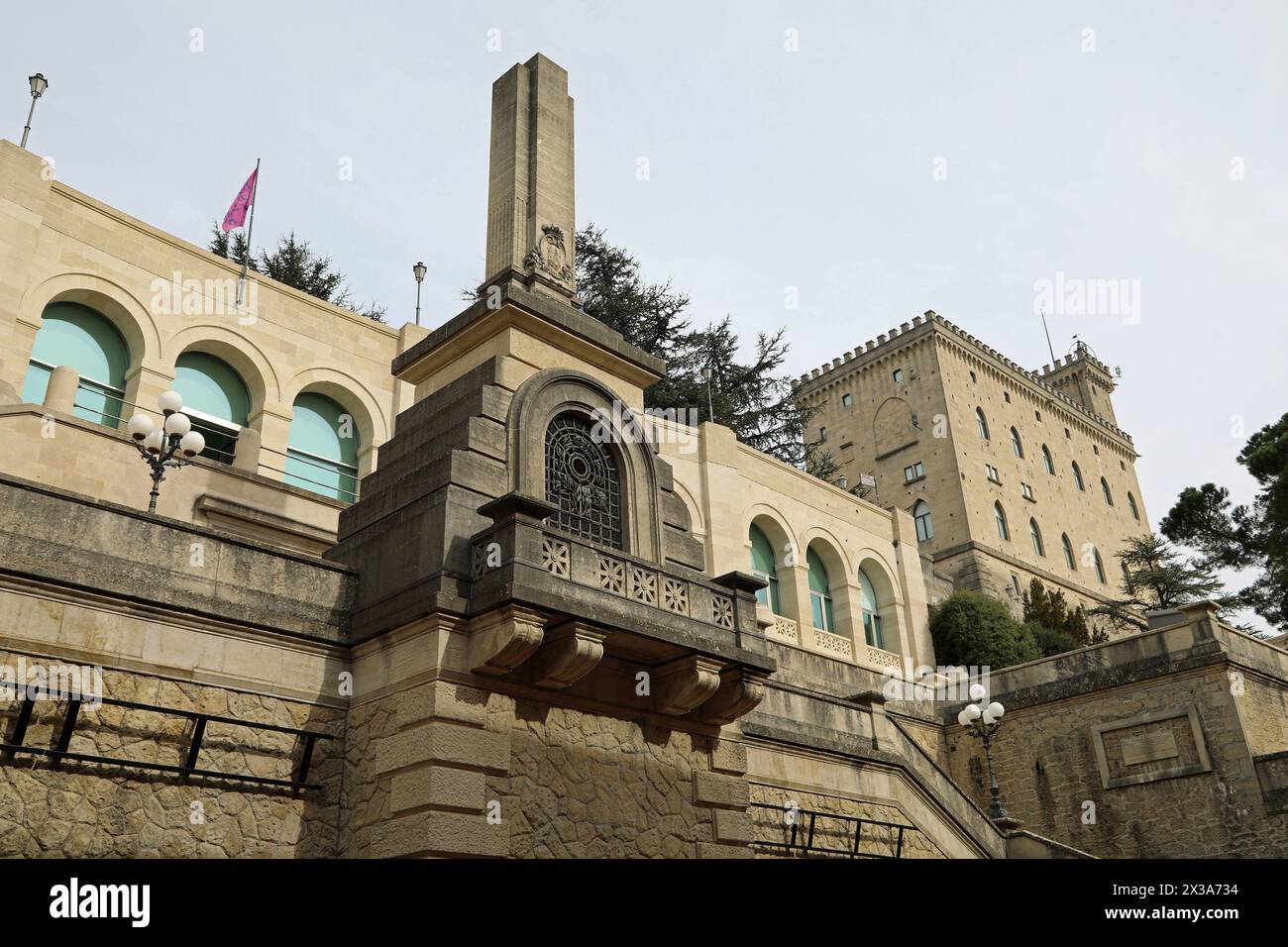 Altar to the Volunteers in San Marino Stock Photo - Alamy
