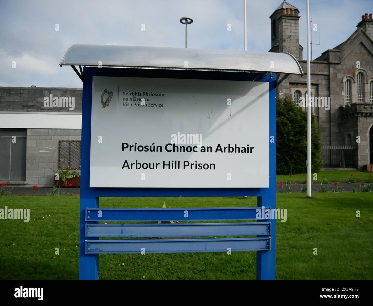 Arbour Hill Prison Sign Stock Photo - Alamy