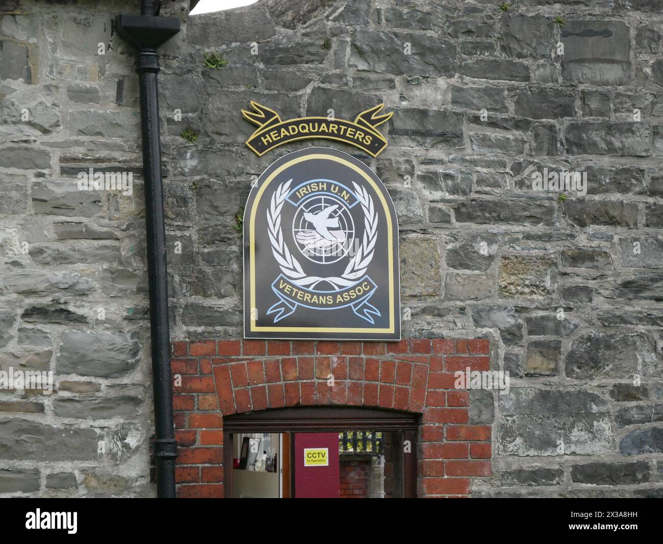 Irish United Nations Veterans Association Headquarters Stock Photo - Alamy