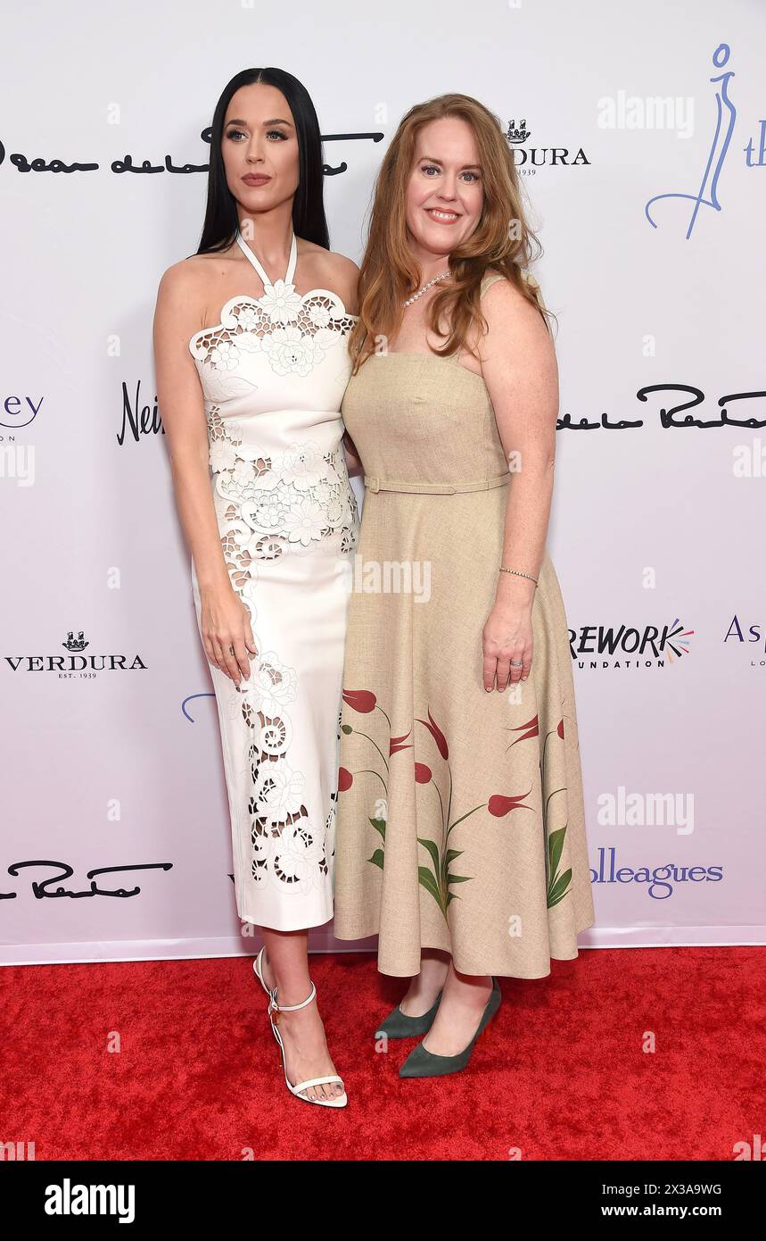 Beverly Hills, USA. 25th Apr, 2024. Katy Perry and sister Angela Lerche ...