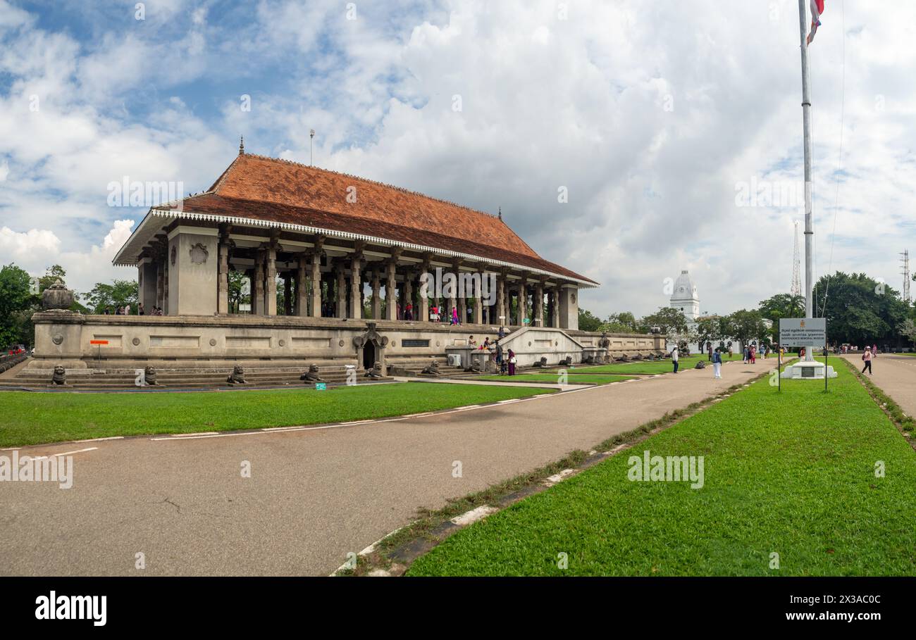 Colombo city, Sri Lanka, Ceylon island - Summer 2024: Independence ...