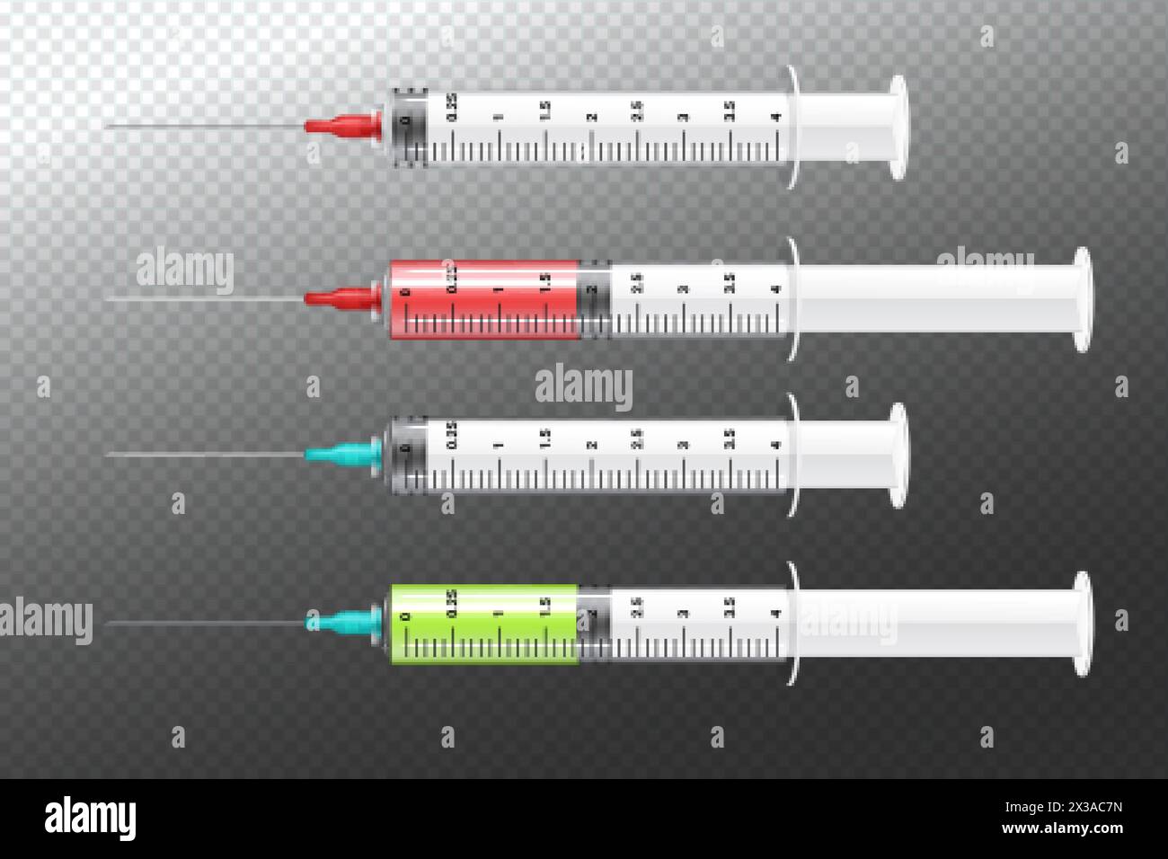 Injection closeup Stock Vector Images - Alamy