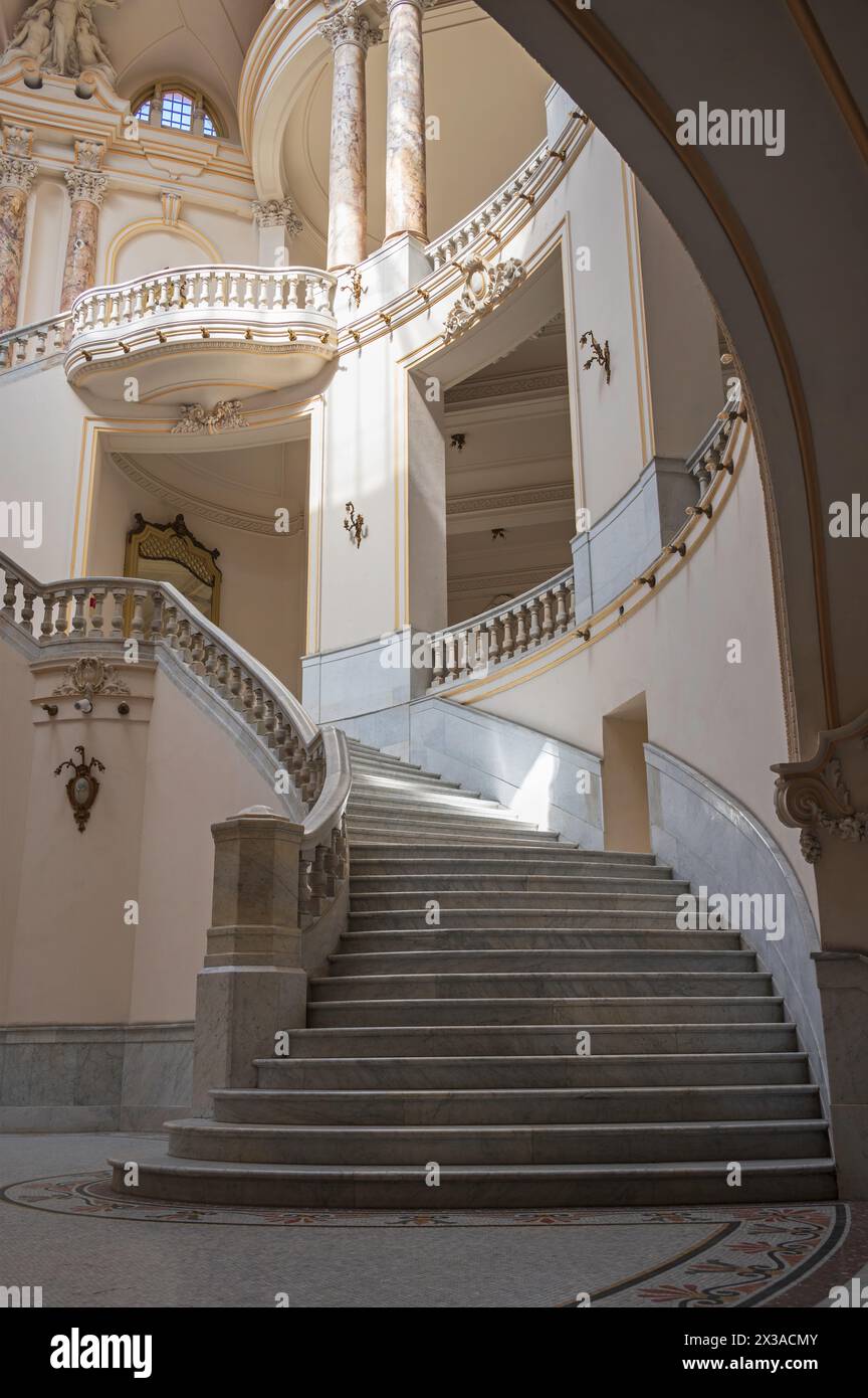Interior view of Alicia Alonso Grand Theatre in Havana, Cuba, showing ...