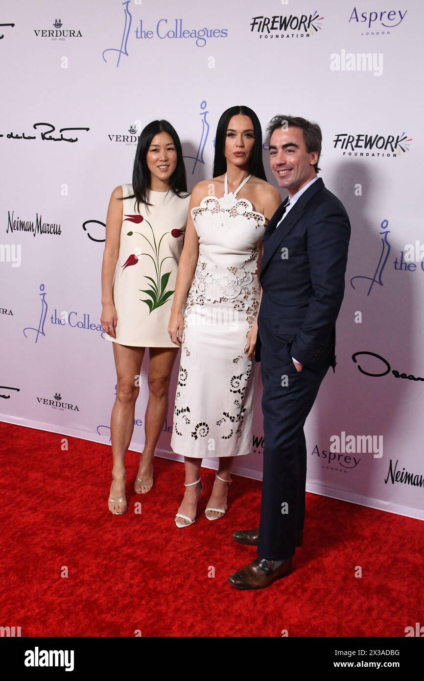 Beverly Hills, California, USA 25th April 2025 (L-R) Laura Kim, Singer ...