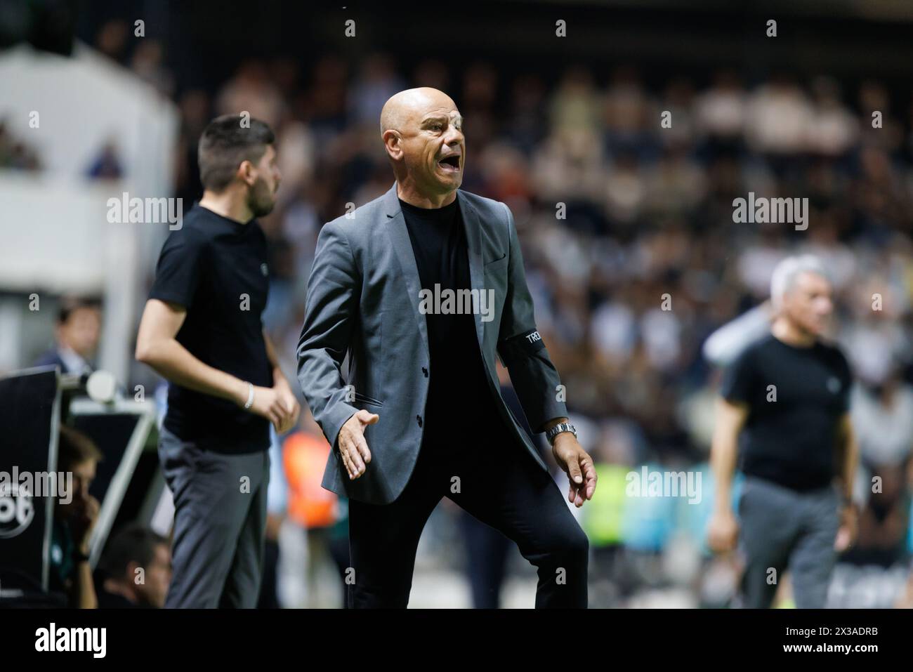Jose Mota during Liga Portugal game between SC Farense and SL Benfica ...