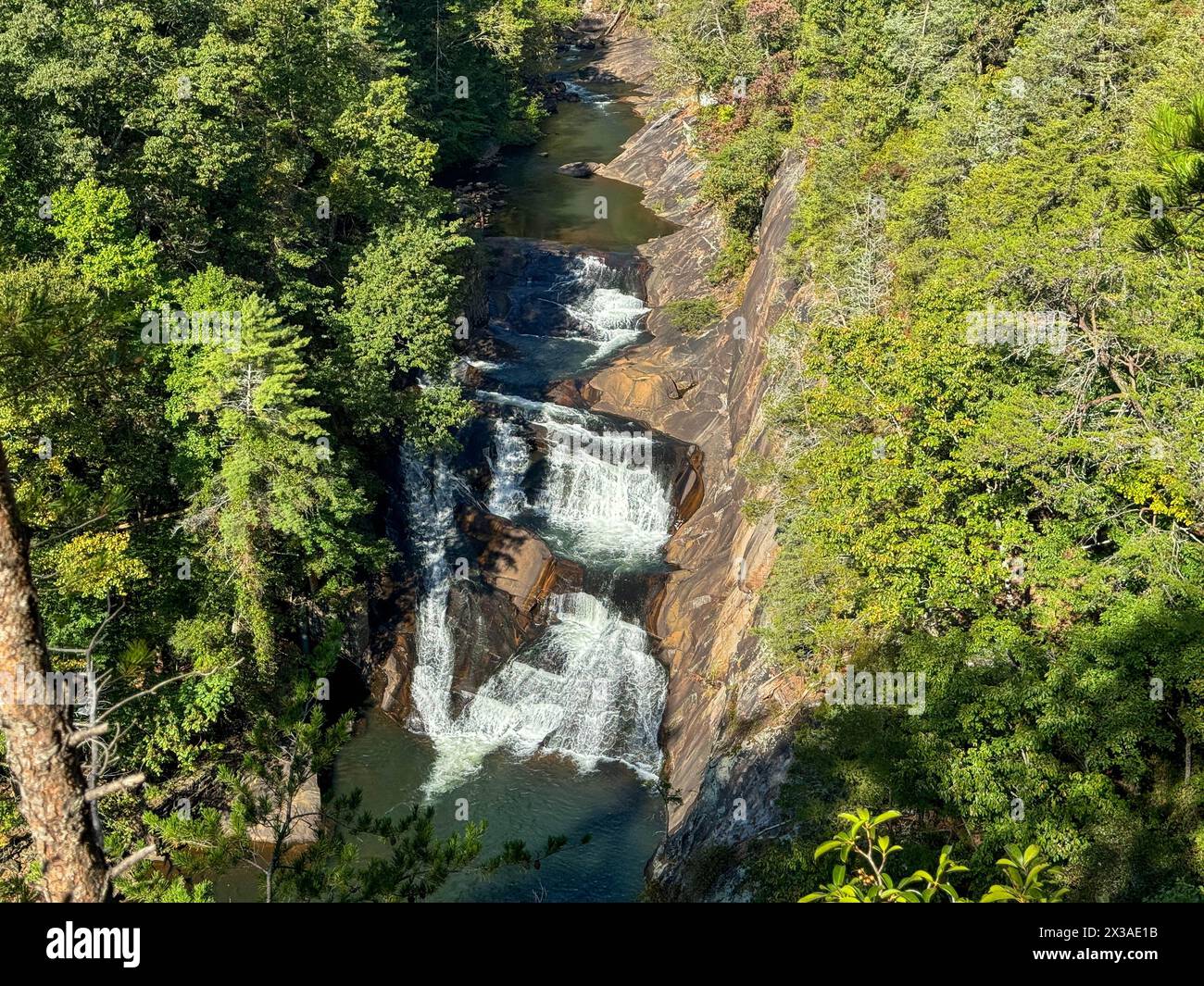 Tallulah falls waterfall hi-res stock photography and images - Alamy