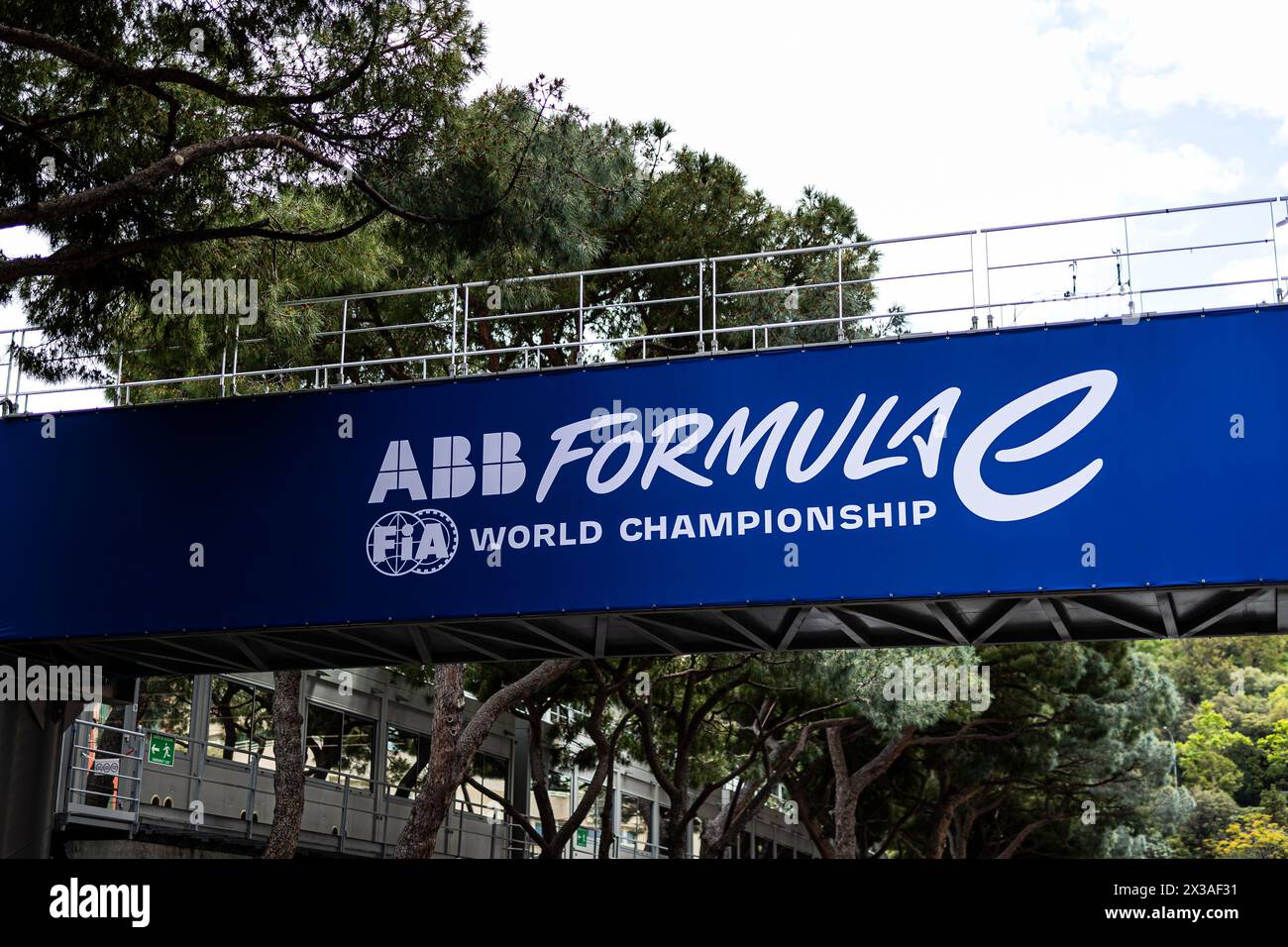 Formula E branding during the 2024 Monaco ePrix, 6th meeting of the ...