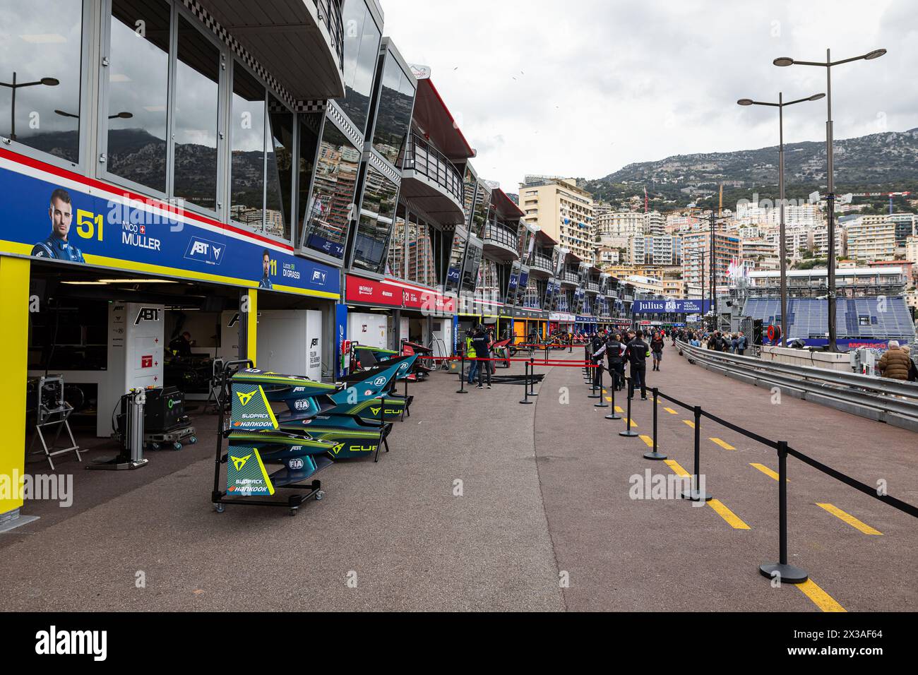 Paddock illustration during the 2024 Monaco ePrix, 6th meeting of the ...