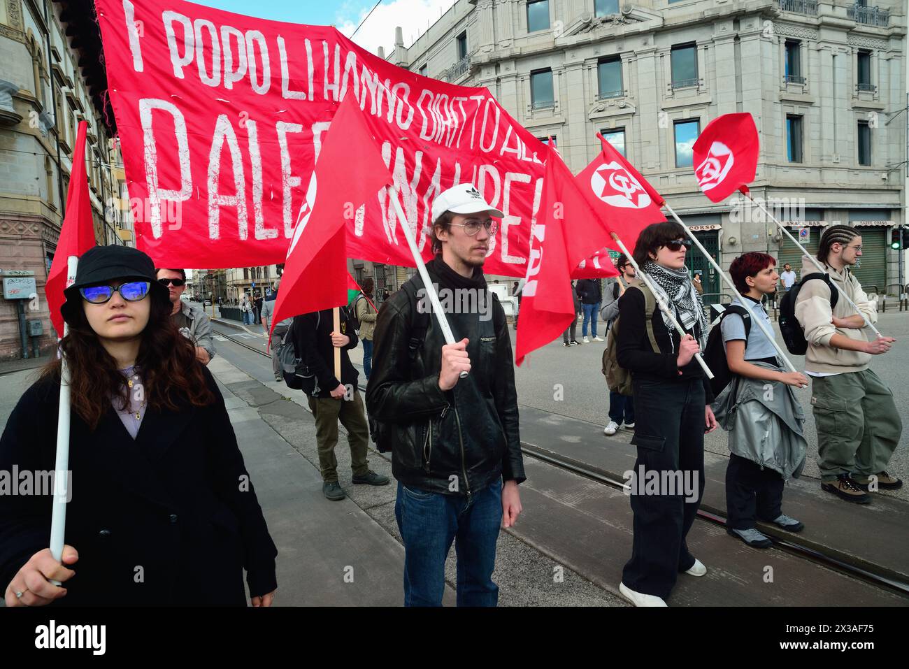 Padua, Italy, April 25th, 2024. Liberation Day. On the 79th aniversary ...
