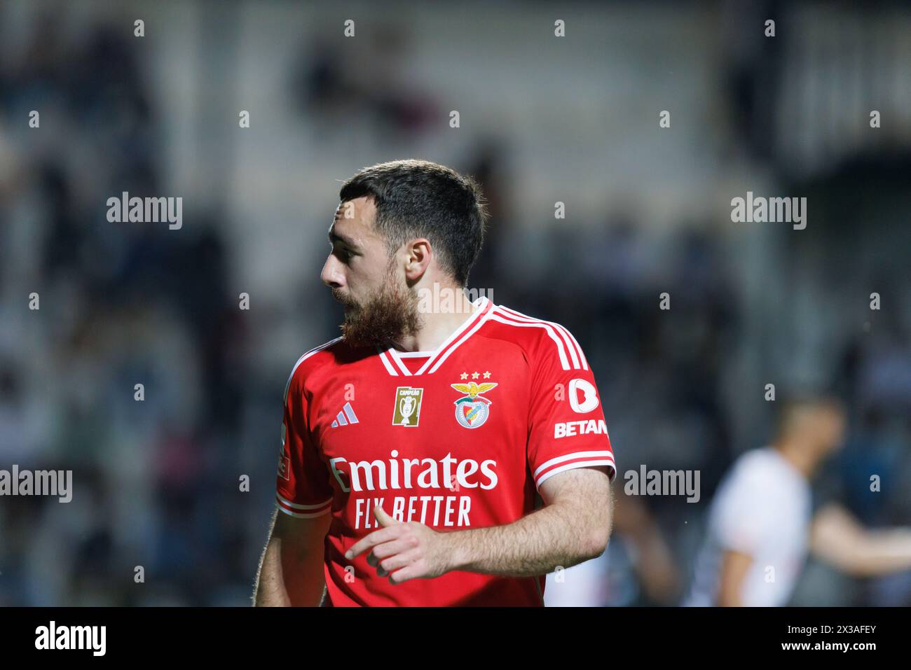 Orkun Kokcu during Liga Portugal game between SC Farense and SL Benfica ...