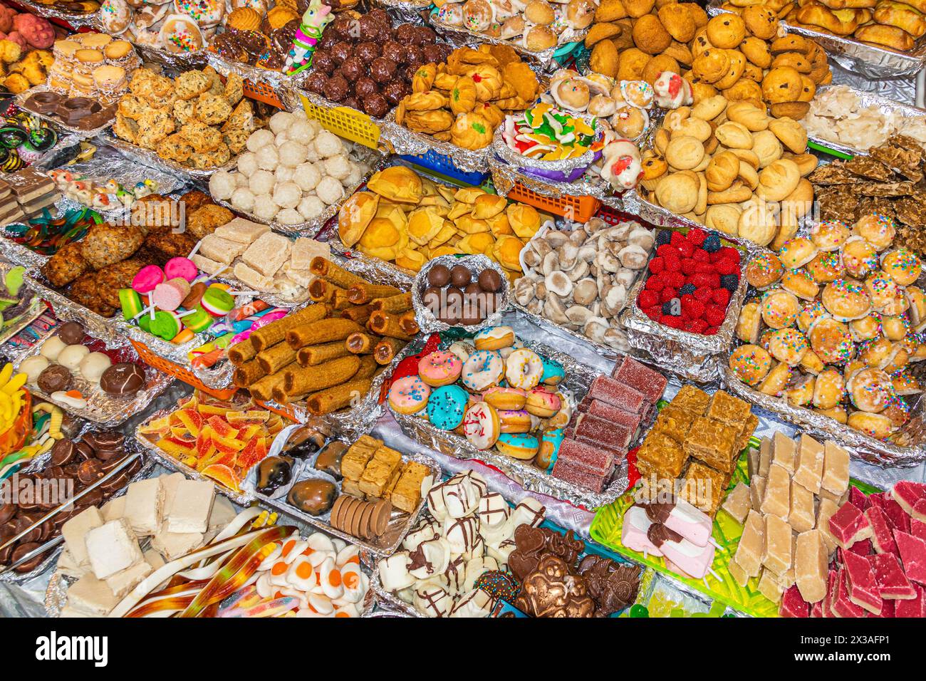 Sweets in a wide variety of flavors, shapes, colors and traditional ...