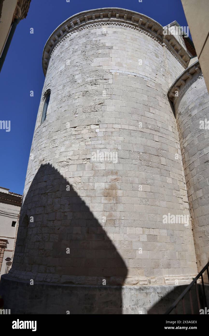 Termoli - Abside del duomo Stock Photo - Alamy