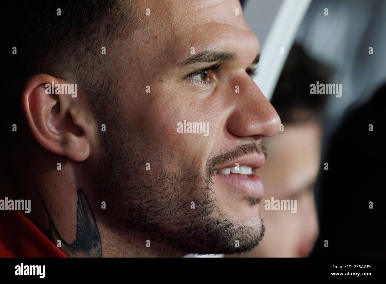 Morato during Liga Portugal game between SC Farense and SL Benfica ...