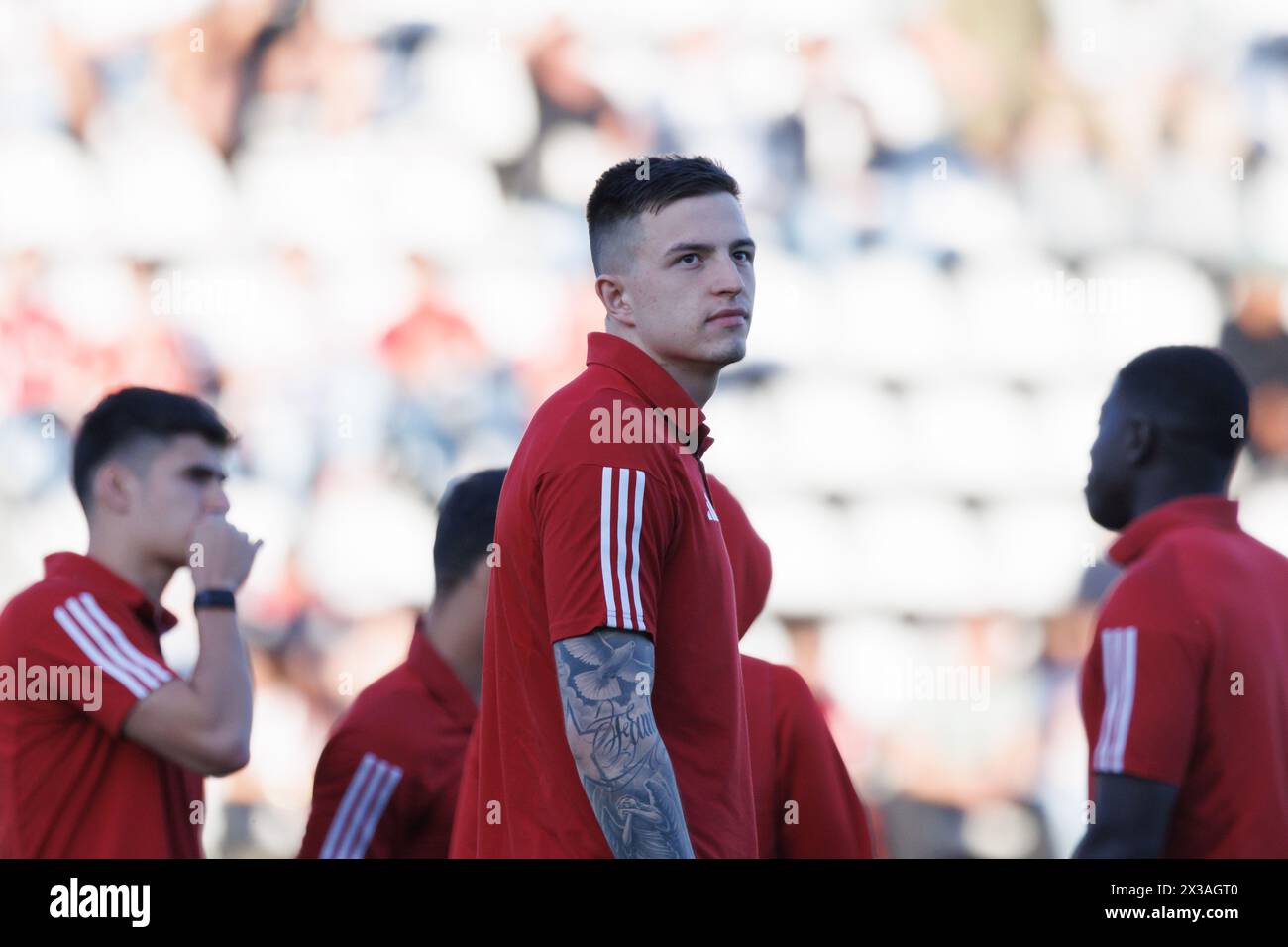 Anatoliy Trubin during Liga Portugal game between SC Farense and SL ...