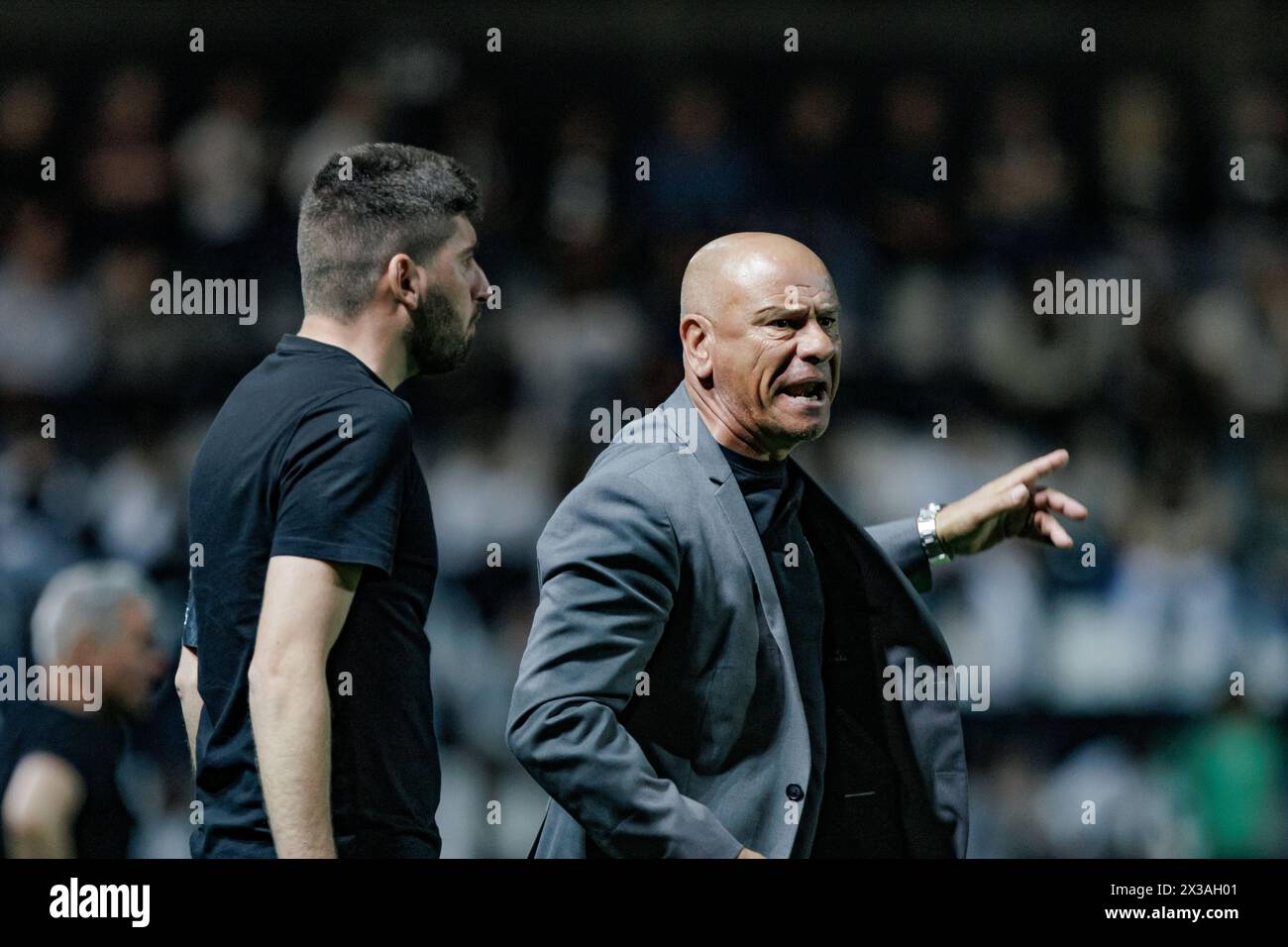 Jose Mota during Liga Portugal game between SC Farense and SL Benfica ...