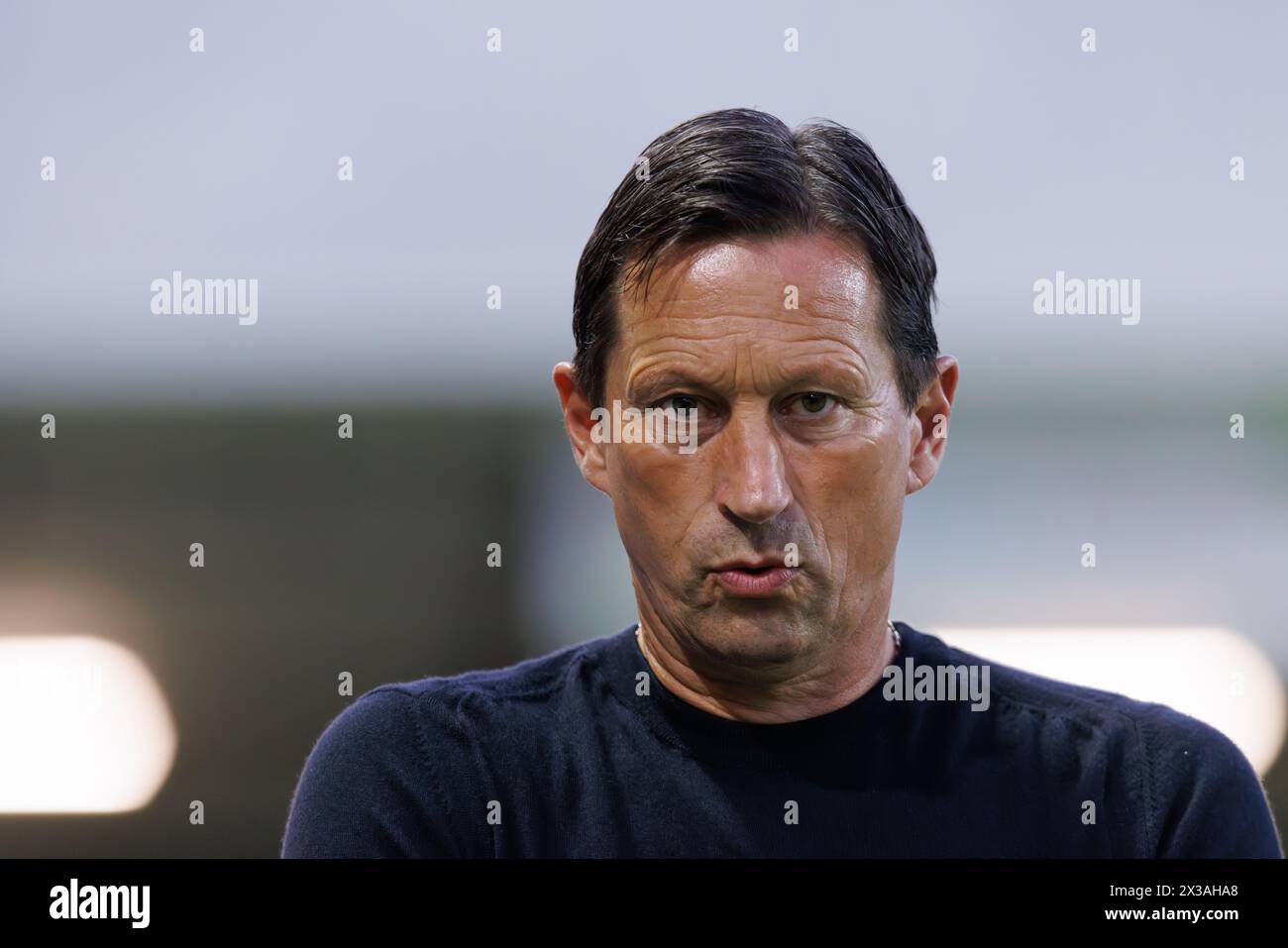Roger Schmidt during Liga Portugal game between SC Farense and SL ...
