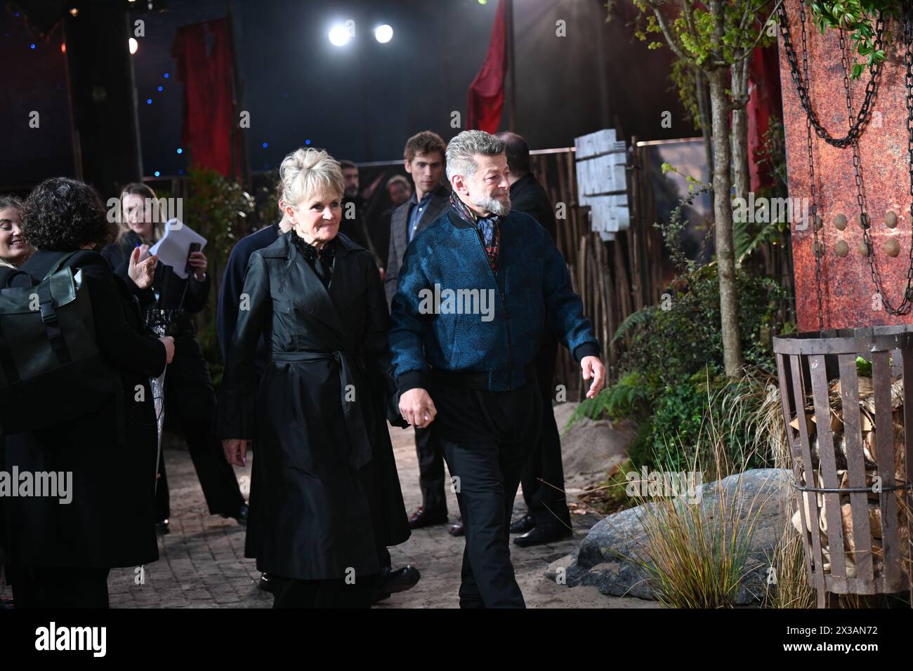 Louis ashbourne serkis and andy serkis hi-res stock photography and ...