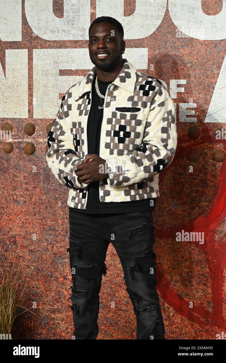 LONDON, ENGLAND - APRIL 25 2024: Marcel Somerville attends the Kingdom ...