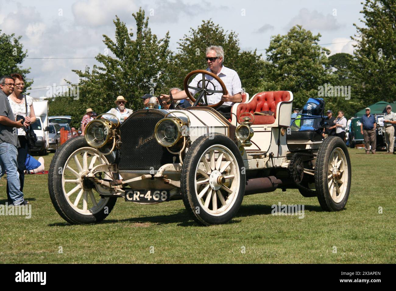 MERCEDES CHAIN-DRIVE RACER OF 1904 Stock Photo - Alamy
