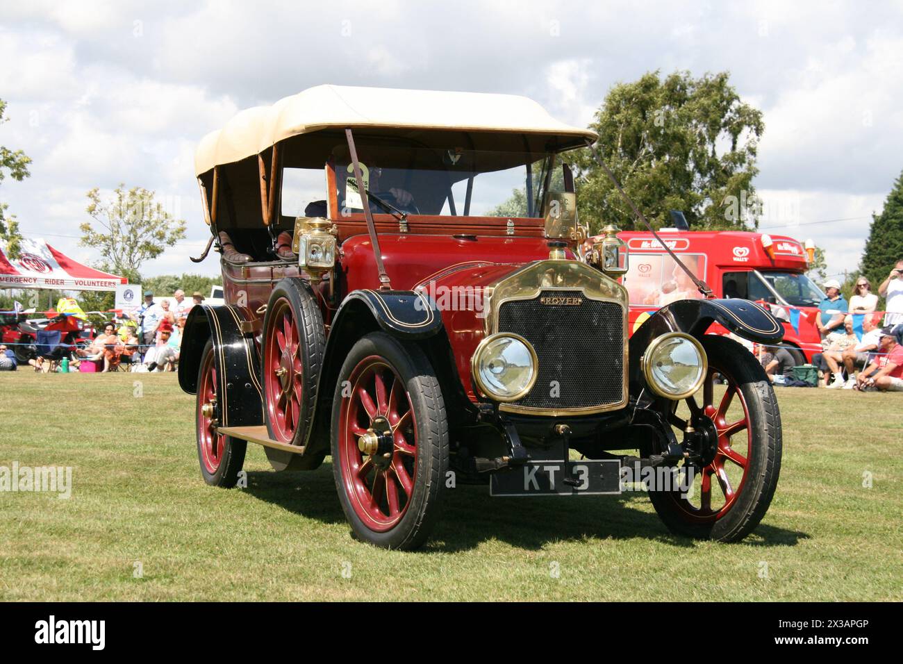 ROVER 12 H.P. TOURER VETERAN MORTOR CAR OF 1912 Stock Photo - Alamy