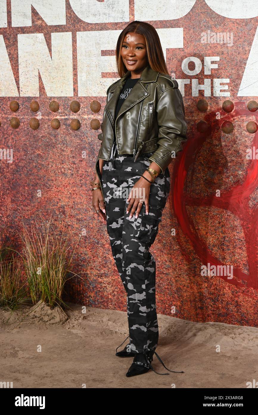 LONDON, ENGLAND - APRIL 25 2024: Dymund attends the Kingdom of the ...