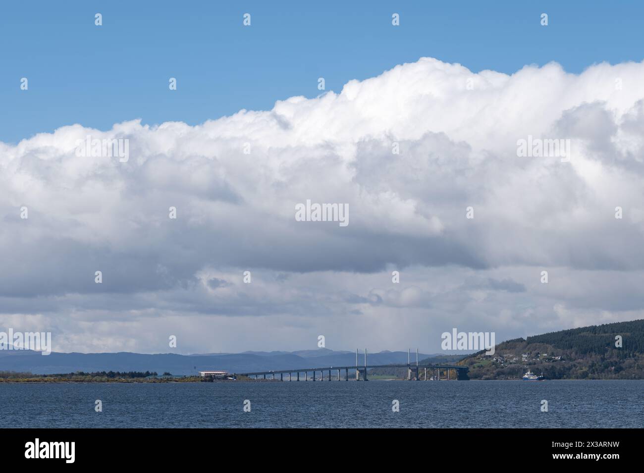 25 April 2024. Kessock Bridge,Inverness,Highlands and Islands,Scotland ...