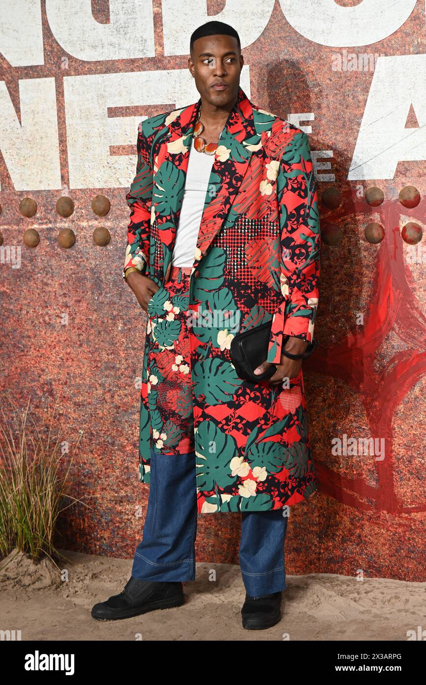 LONDON, ENGLAND - APRIL 25 2024: Stefan Pierre attends the Kingdom of ...