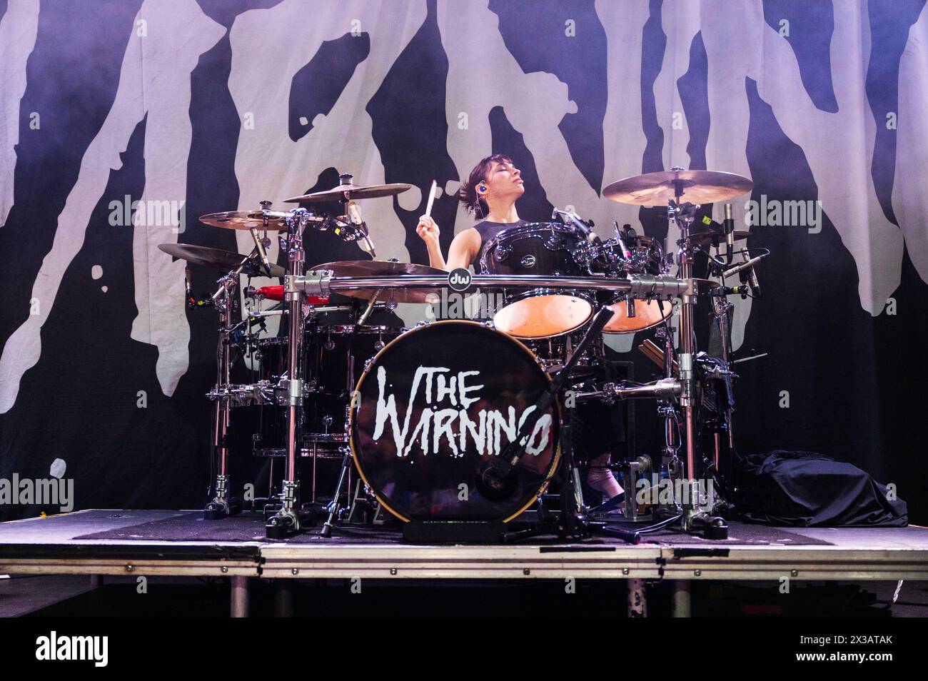 Manchester, UK. 25th April 2024. Mexican sisters, Daniela Villarreal ...