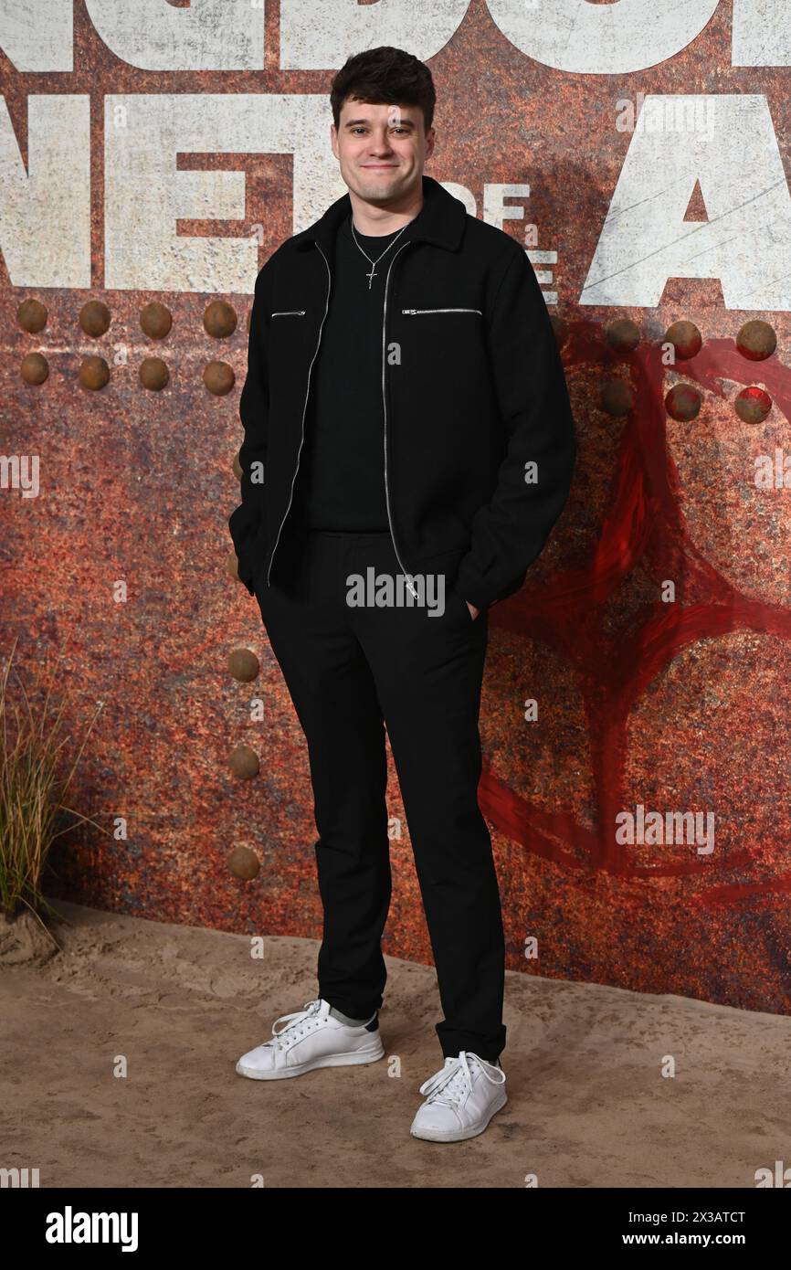 LONDON, ENGLAND - APRIL 25 2024: Sam Lewis attends the Kingdom of the ...