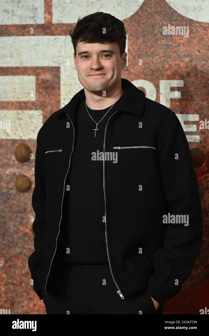 LONDON, ENGLAND - APRIL 25 2024: Sam Lewis attends the Kingdom of the ...