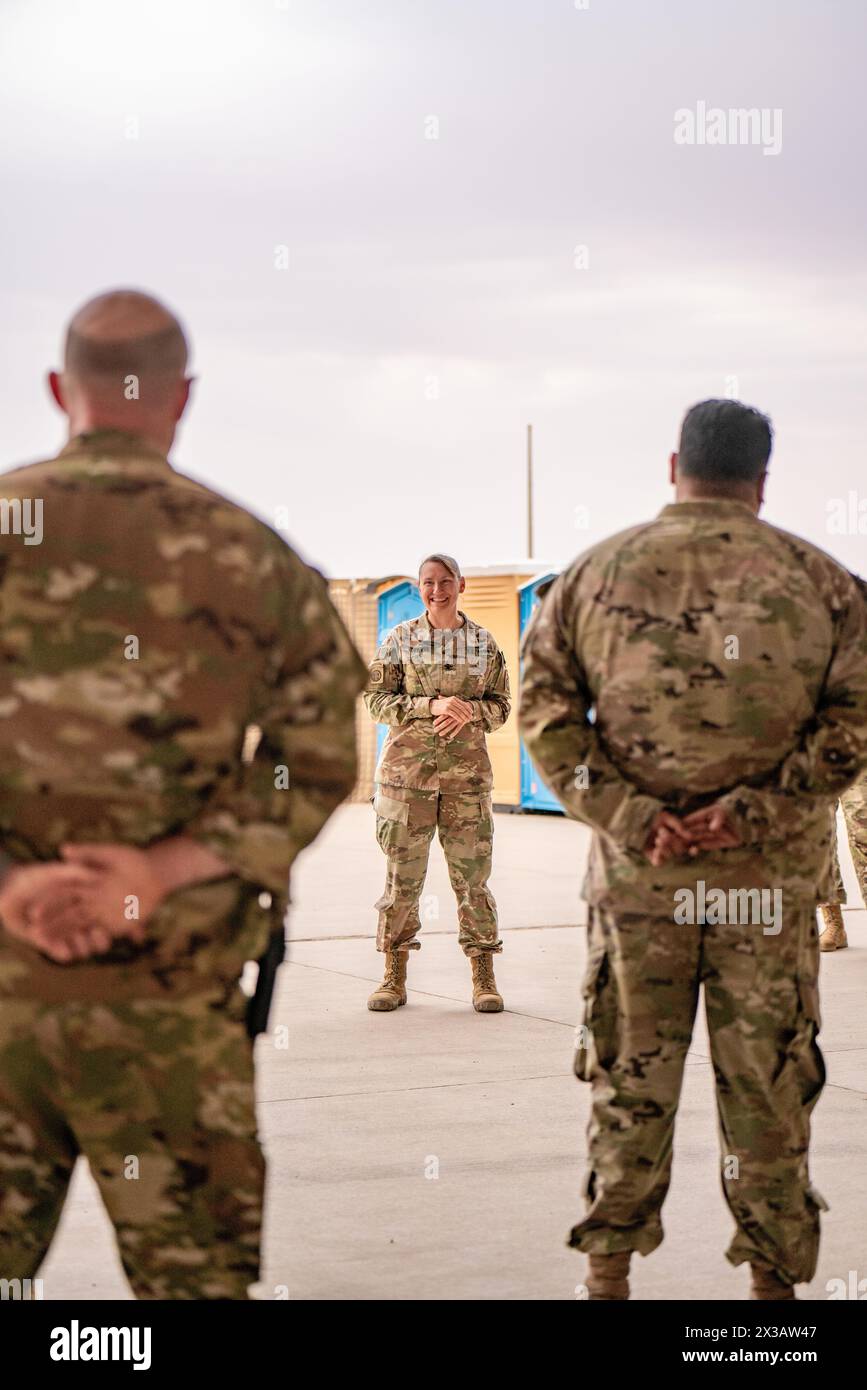 Paratroopers assigned to the 82nd Combat Aviation Brigade, 82nd ...