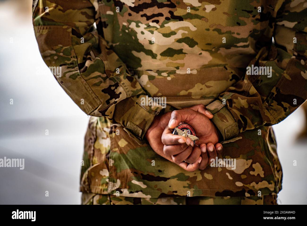Paratroopers assigned to the 82nd Combat Aviation Brigade, 82nd ...