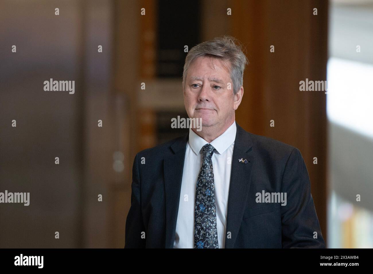 Edinburgh, Scotland, UK. 25th Apr, 2024. PICTURED: Keith Brown MSP. Former Justice Minister. On ...