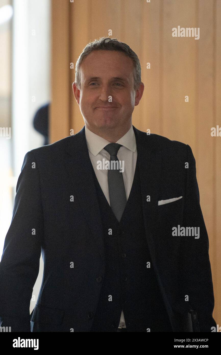 Edinburgh, Scotland, UK. 25th Apr, 2024. PICTURED: Alex Cole-Hamilton ...