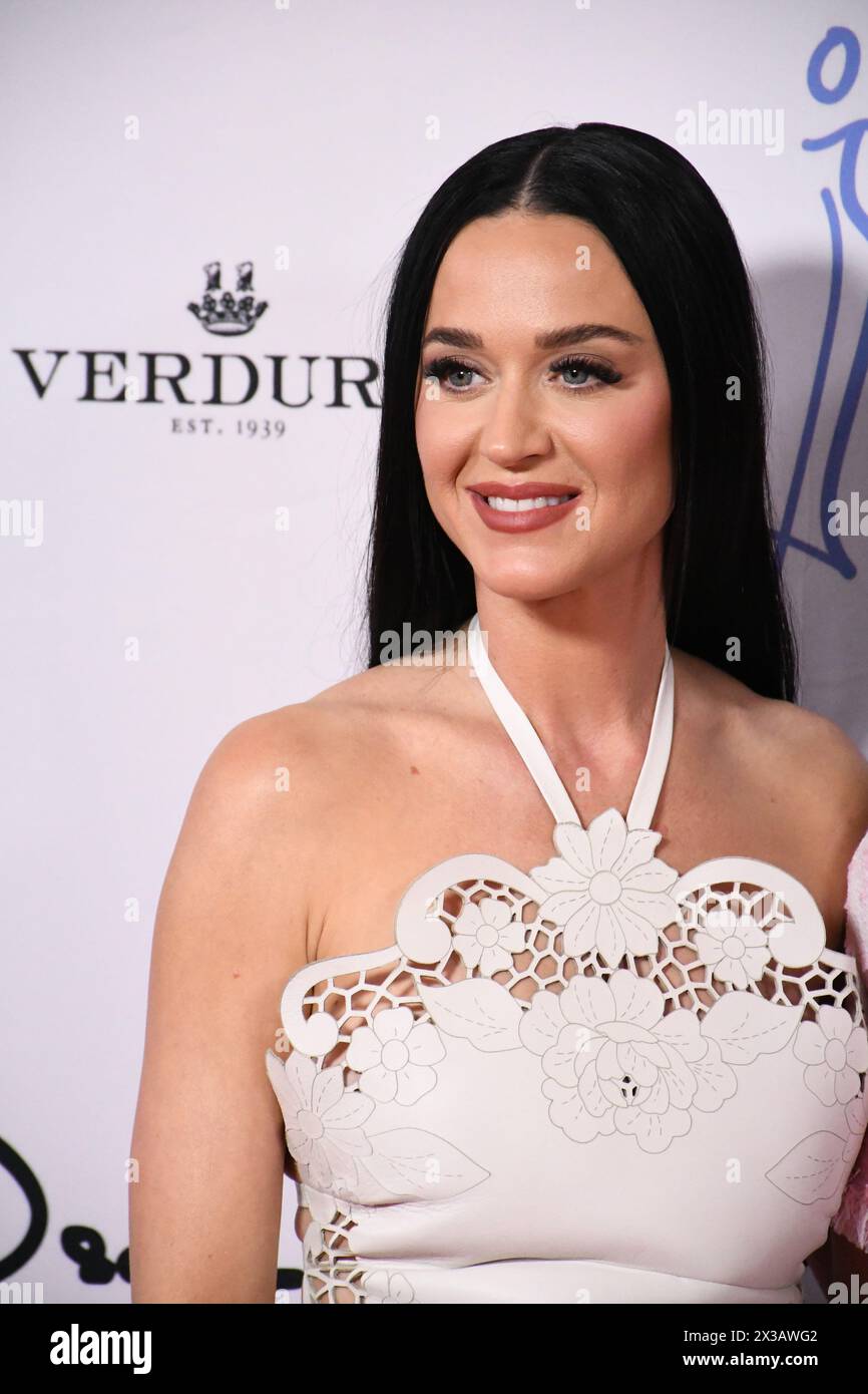 Beverly Hills, California, USA 25th April 2025 Singer Katy Perry ...