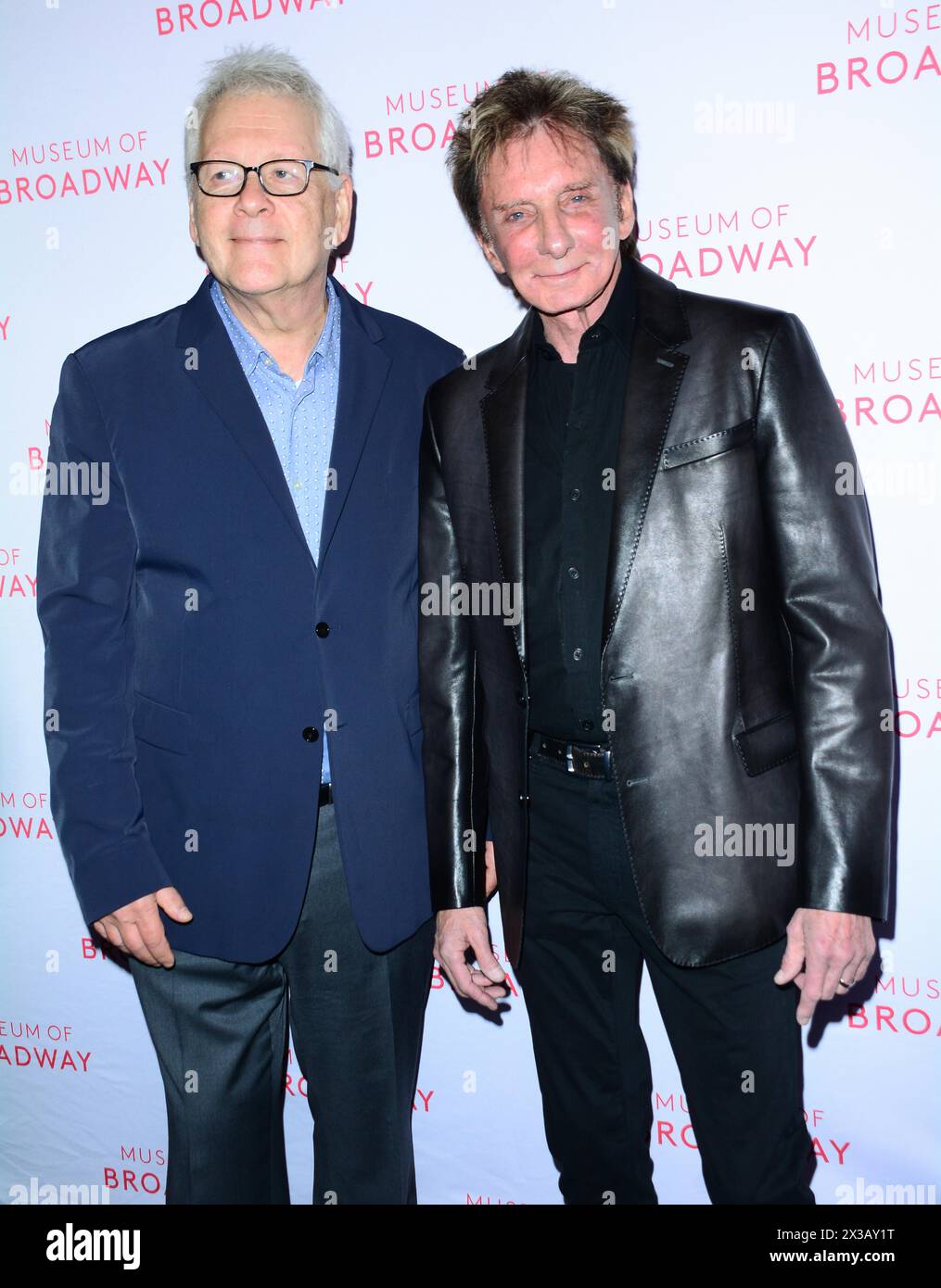18 April 2024 - New York, New York - Bruce Sussman, Barry Manilow ...