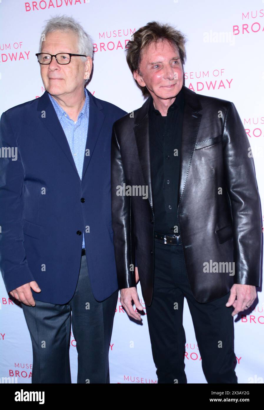 18 April 2024 - New York, New York - Bruce Sussman, Barry Manilow ...