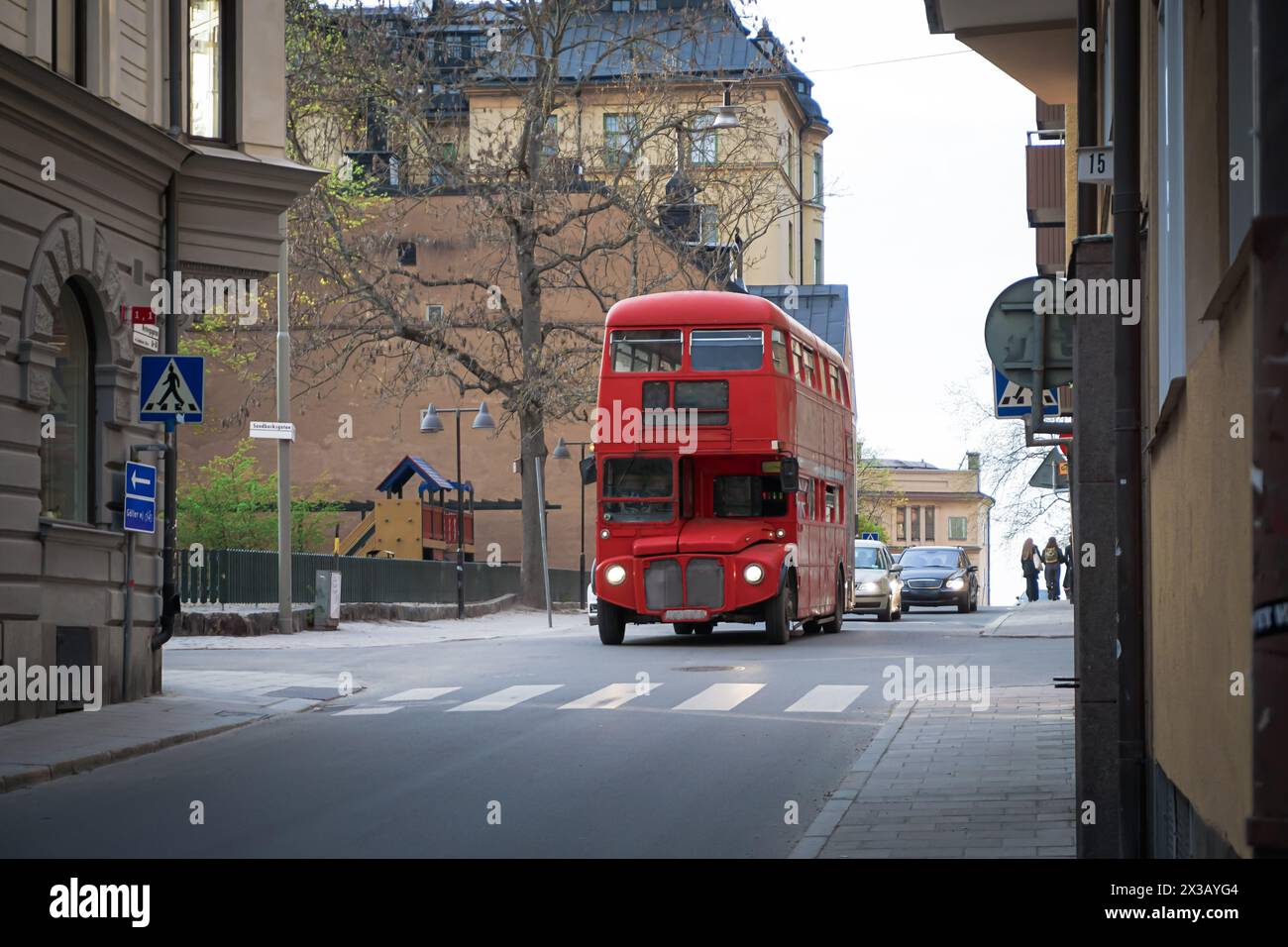 Old red bus hi-res stock photography and images - Alamy