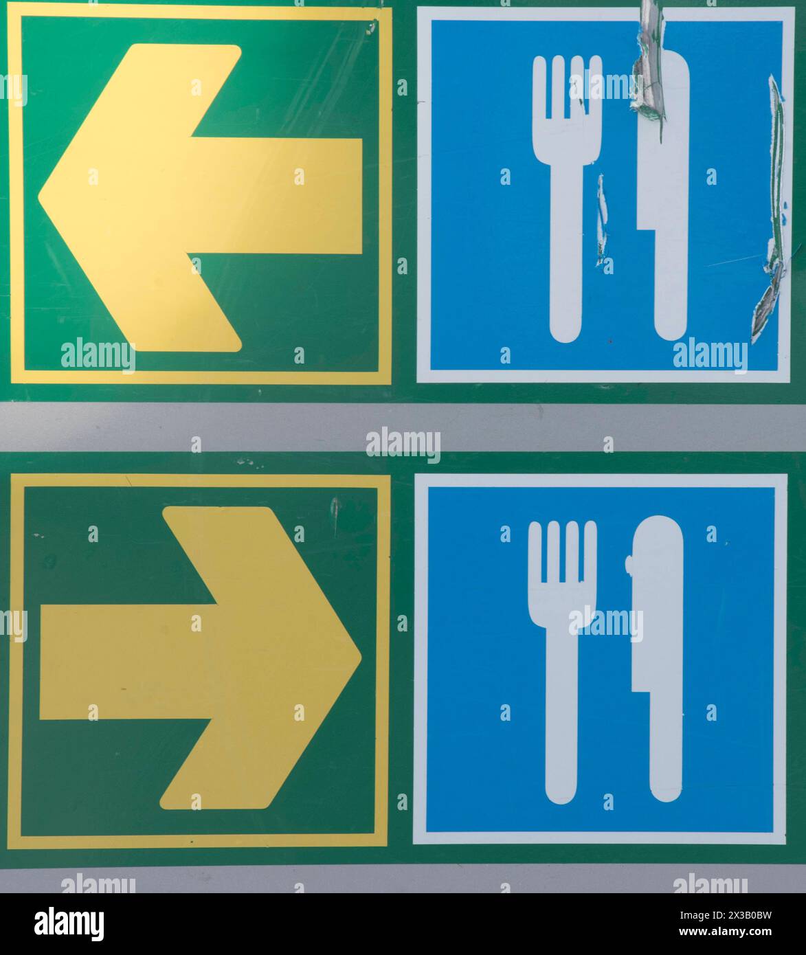 a snack bar sign or smybol, food counter selling fast food and snacks a ...