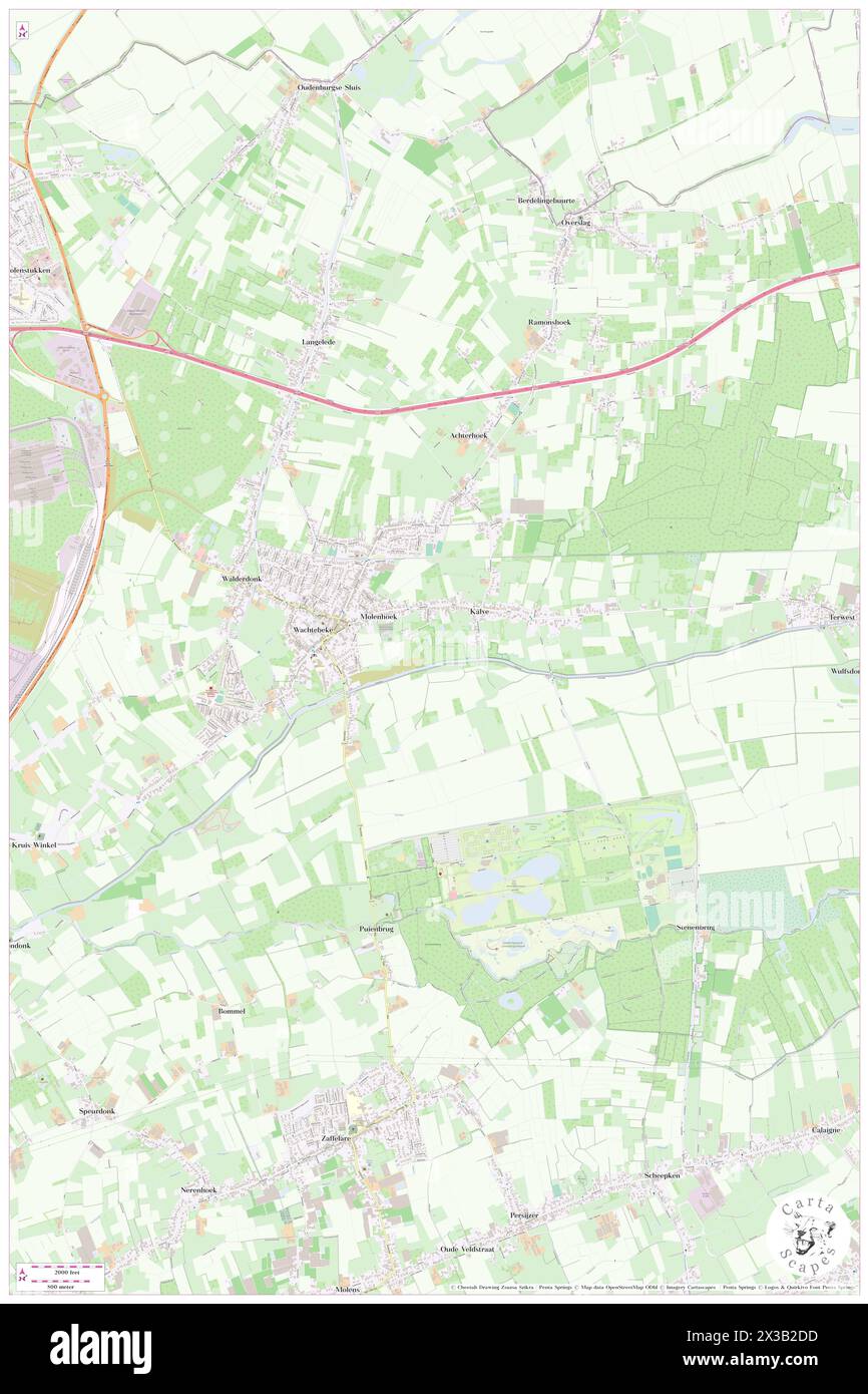 Wachtebeke, Provincie Oost-Vlaanderen, BE, Belgium, Flanders, N 51 10 ...