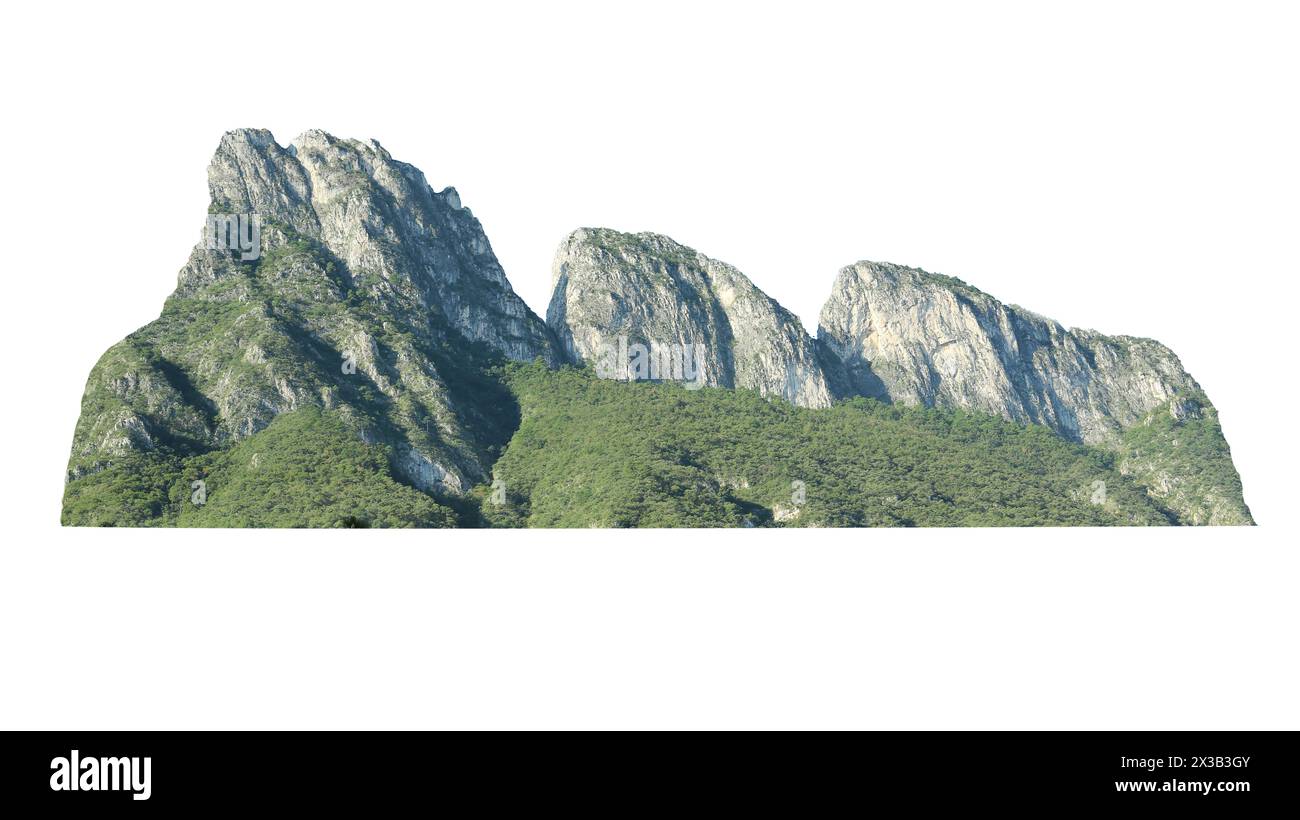 Beautiful panoramic landscape on Cut Out Stock Images & Pictures - Alamy