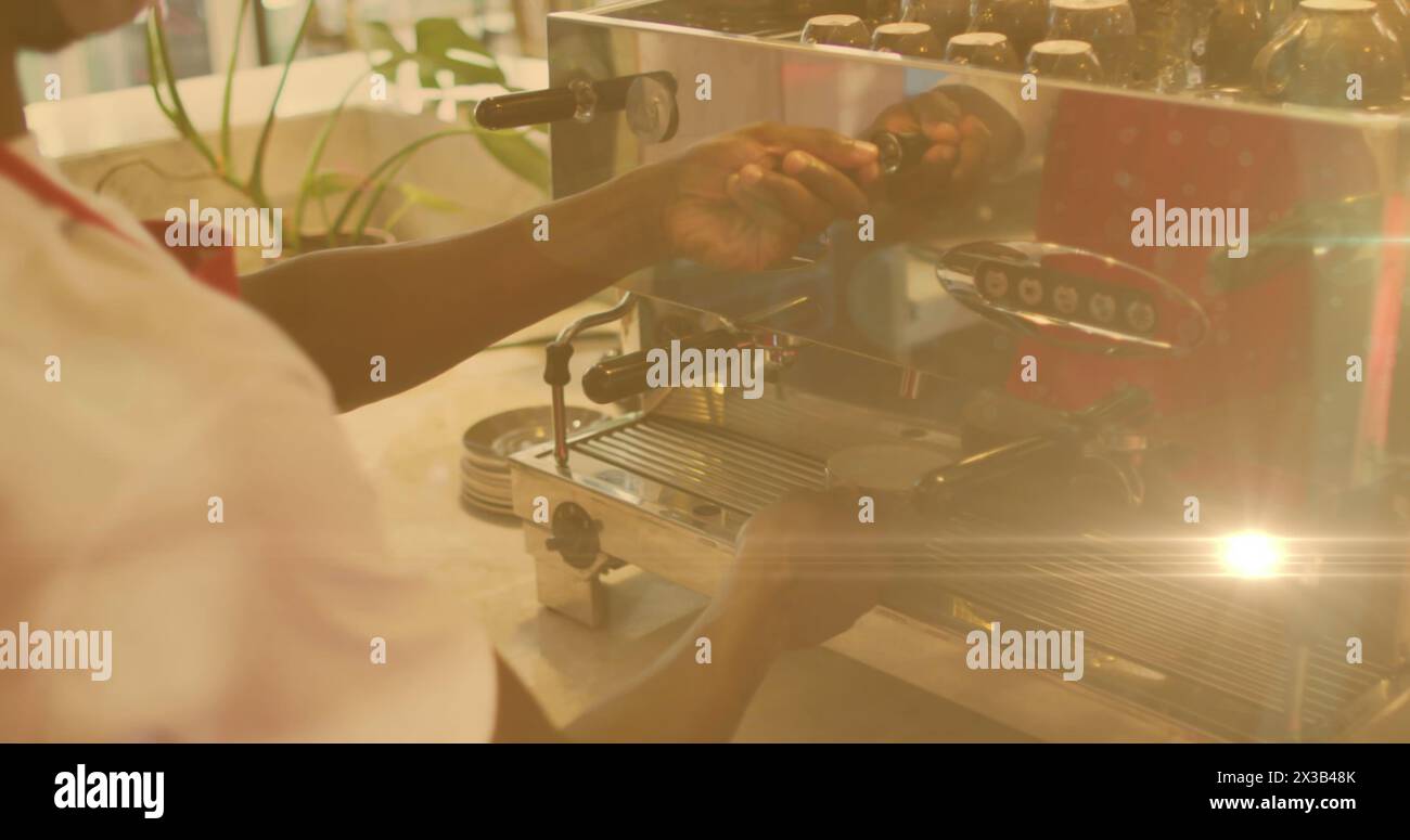 Animation lens flare sunlight hands hi-res stock photography and images ...