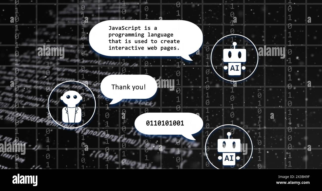 Animation digital screen computer language hi-res stock photography and images - Alamy