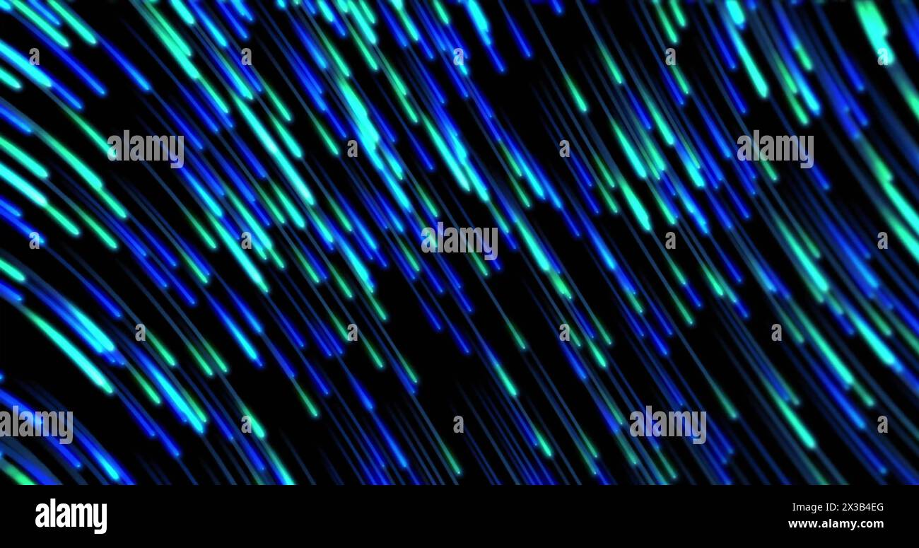 Image of dynamic wave pattern and lines moving in circular motion against black background Stock ...