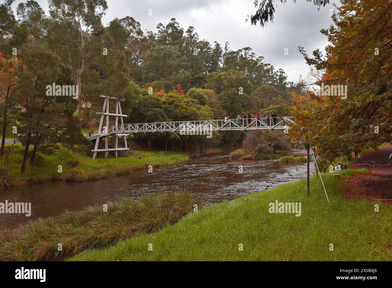 Melnourne, Victoria, Australia. 25th Apr, 2024. People visiting at ...